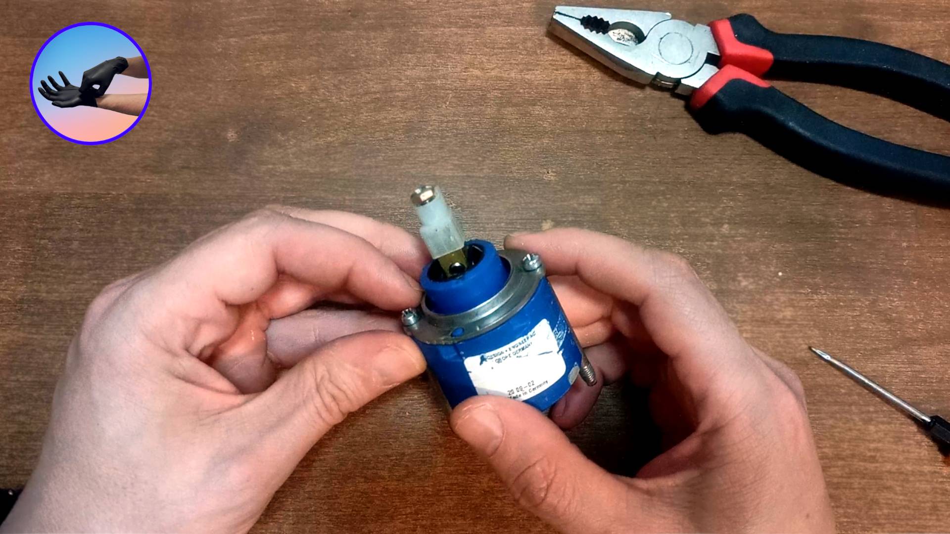 Ремонт картриджа смесителя своими руками!