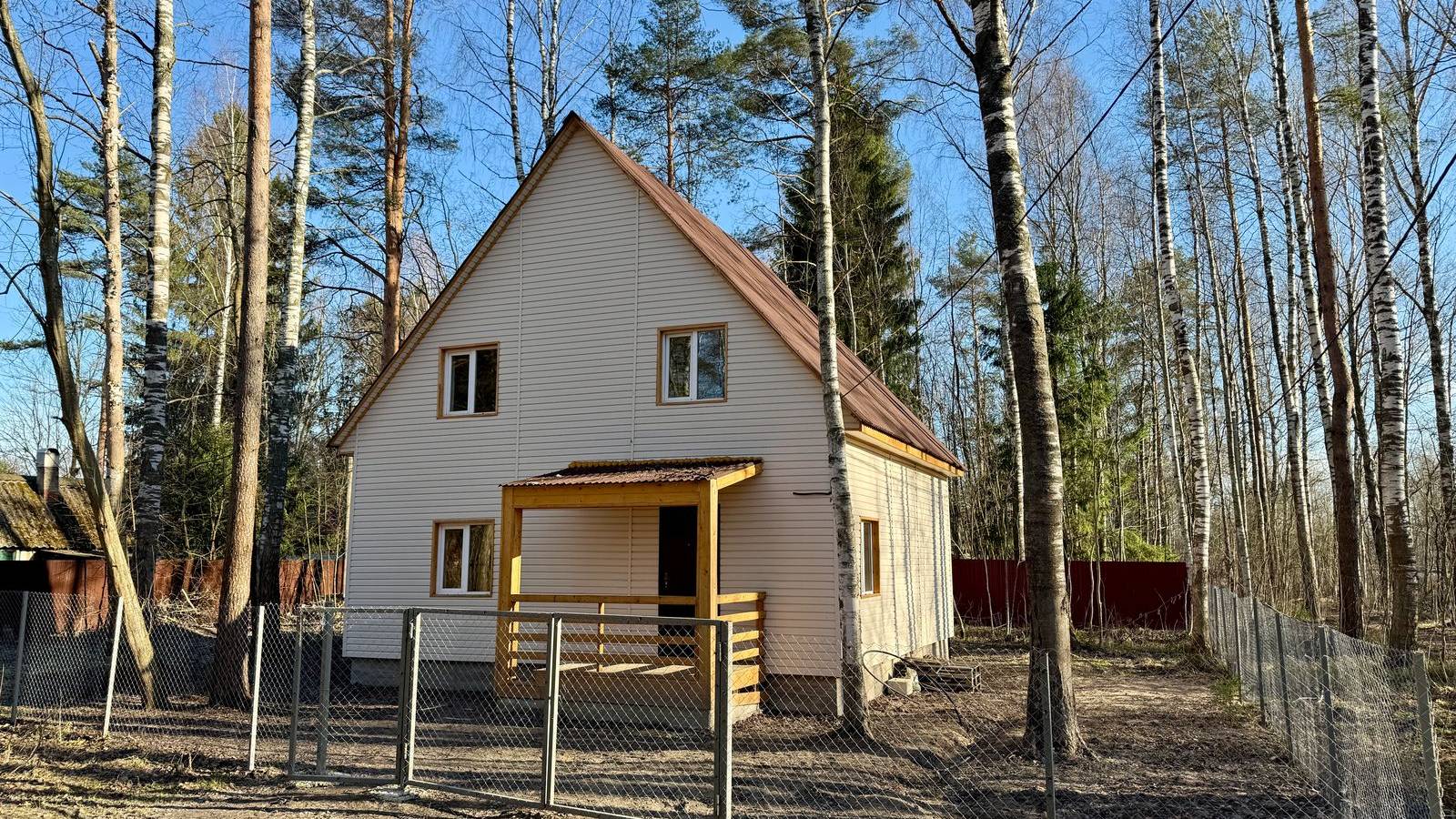 Посёлок Дачное. Дом 8х8. 04-2025