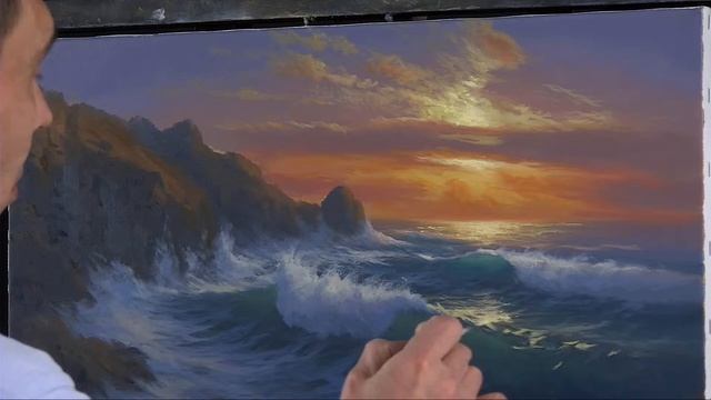 "В лучах заката": третий день открытого марафона по мотивам полотна Марека Ружика