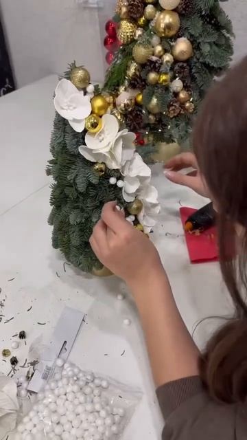 НОВОГОДНИЙ ДЕКОР ИНСТРУКЦИЯ В ШАПКЕ ПРОФИЛЯ #новогоднийдекор #подароксвоимируками #своимируками