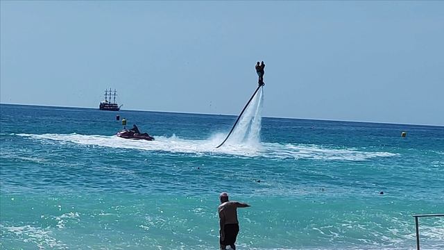 Гидрофлайт на пляже отеля 
Swandor Hotels & Resorts Kemer 5*