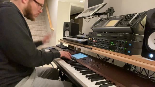 “Beginnings” - Roland V-Synth XT   Korg Kronos