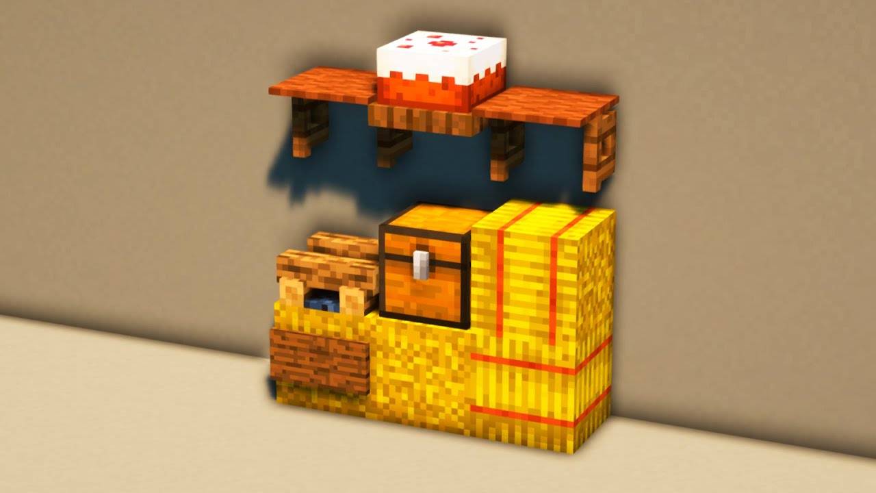 Украшение сарая в Майнкрафте