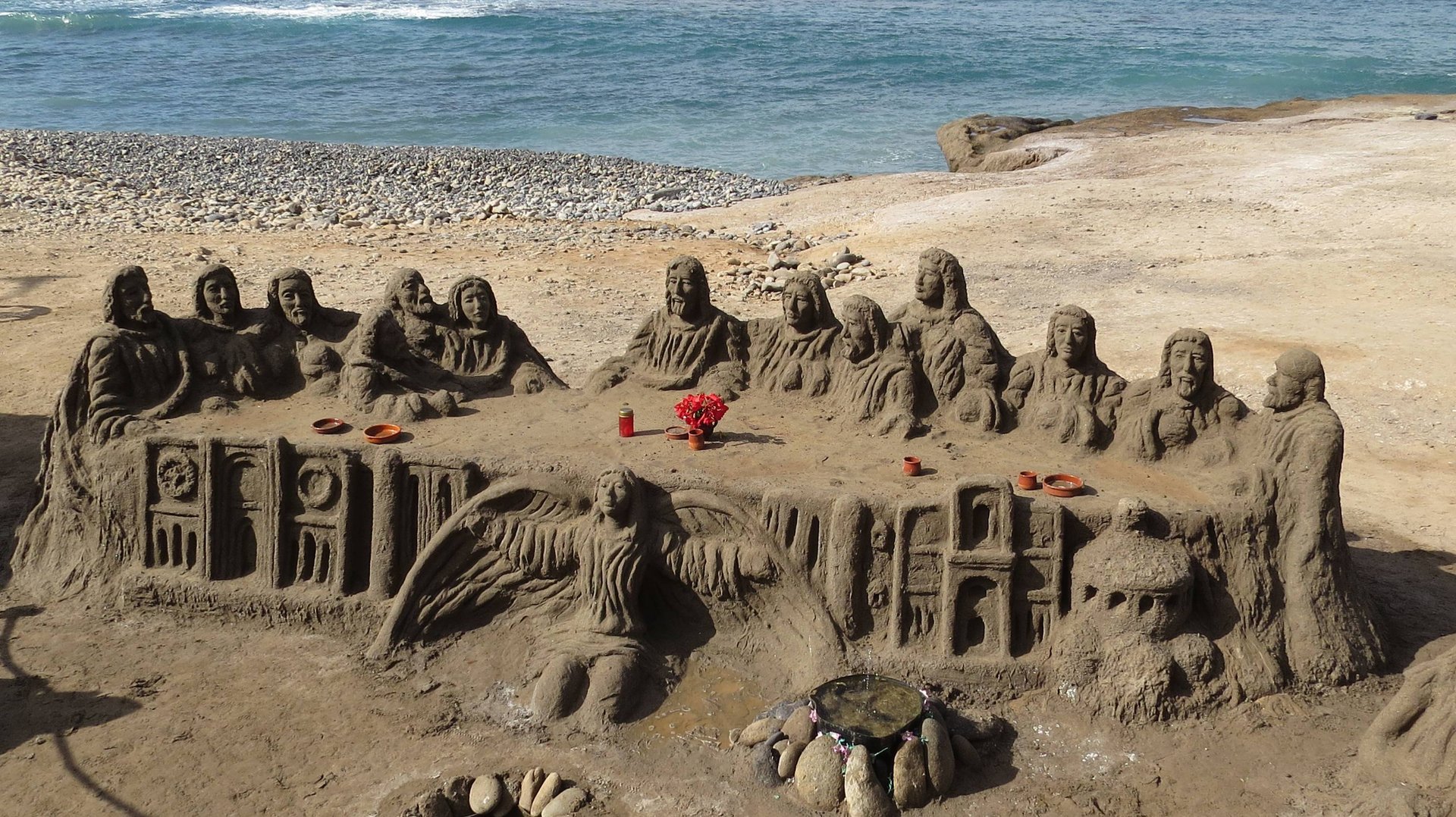 ШЕДЕВРЫ из ПЕСКА. От готических шпилей – до «Тайной Вечери».