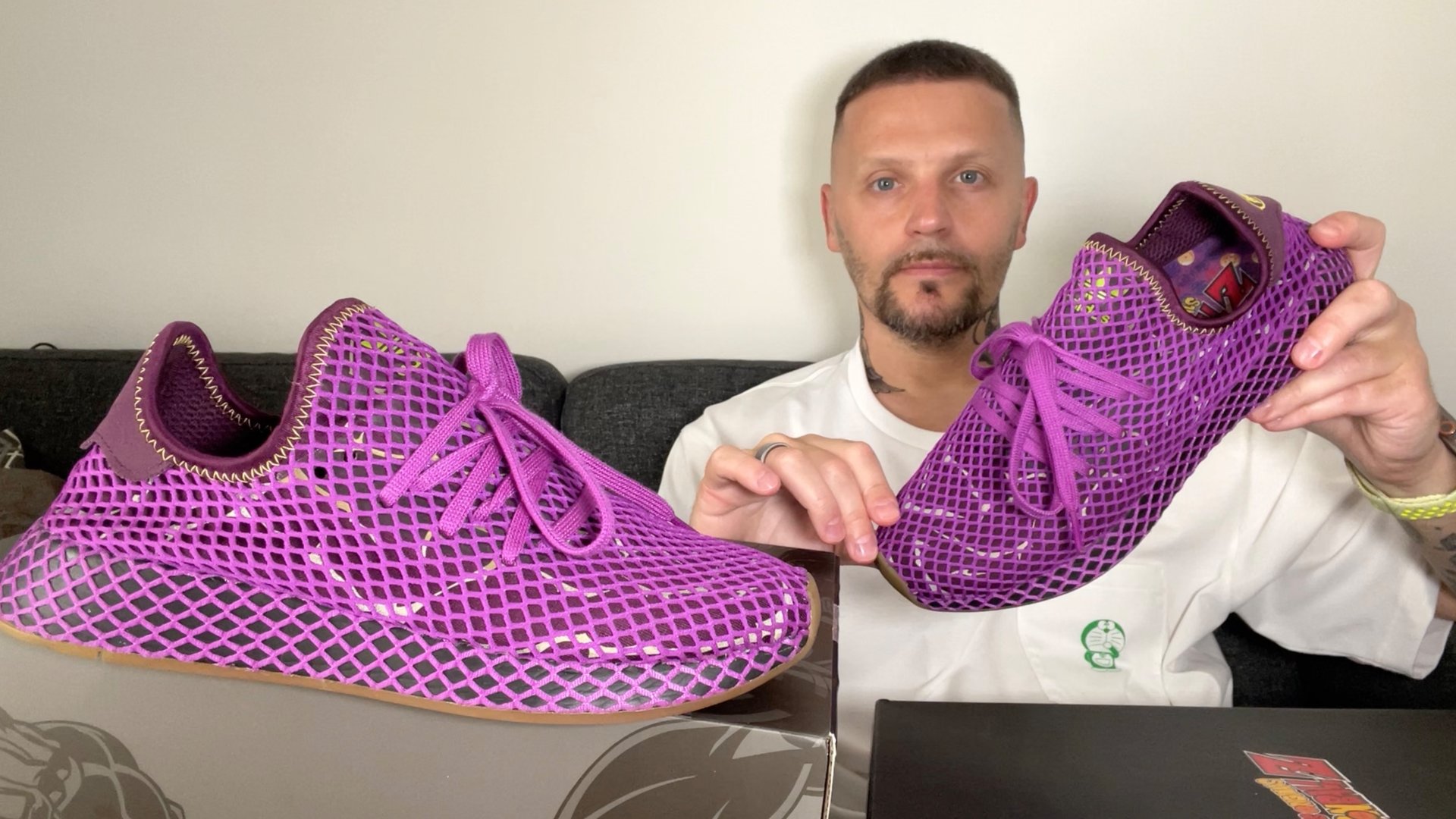 Обзор кроссовок №247: Adidas Deerupt x Dragon Ball Z "Son Gohan"