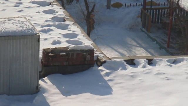 Загадка Зима Снег Крыша