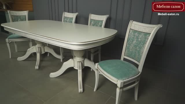 Стол "Консул-Т" и стулья "Сенатор" от мебельной фабрики "ОРИМЭКС" в mebeli-salon.ru