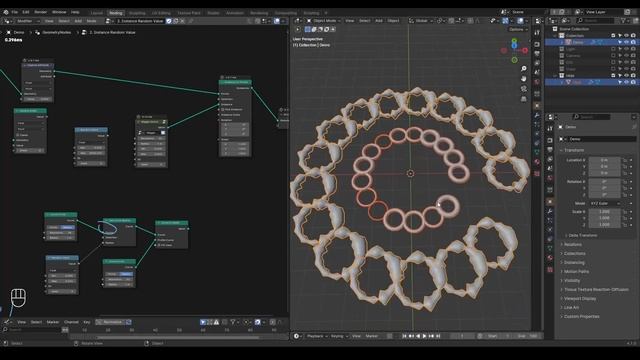 Outdated Instance Variation(Устаревший вариант экземпляра)79Geometry Nodes