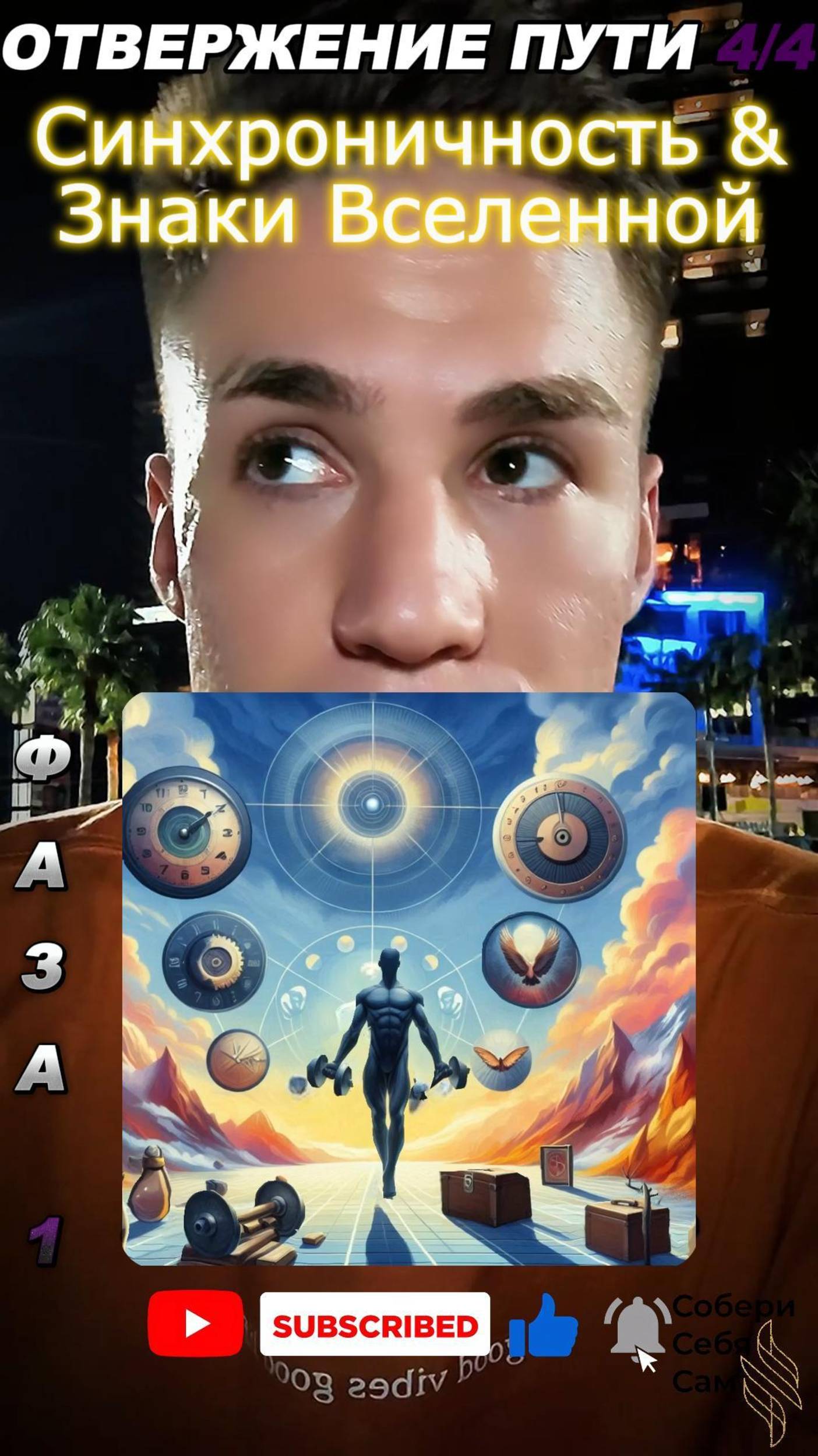Синхроничность: Как читать знаки Вселенной и менять свою реальность  #сссам #путьгероя