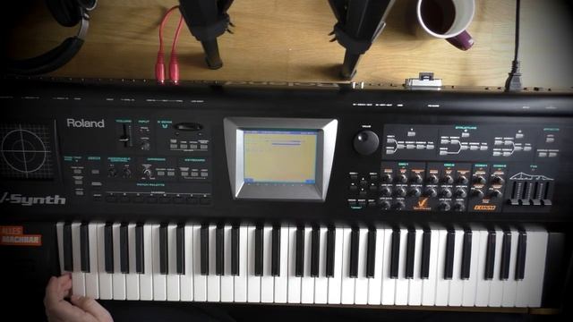Roland V-Synth Tutorial _ Before you buy second Hand Machine  _ Workshop Servicemenu _ Test _Checkup