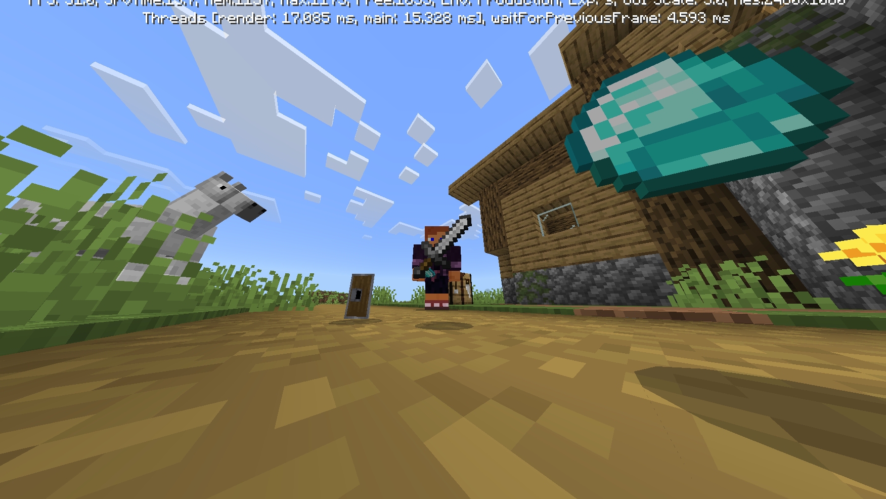 выживание в Майнкрафте часть первая пип