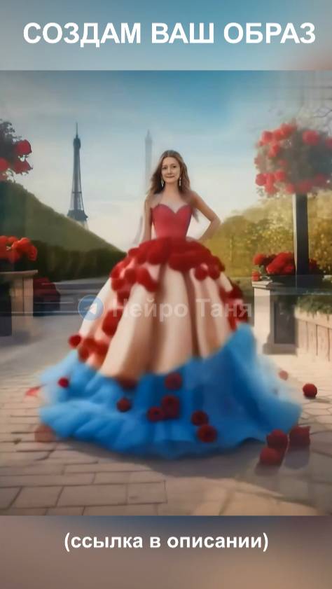 Красивое Переодевание из нейросети Смена одежды создано в ИИ