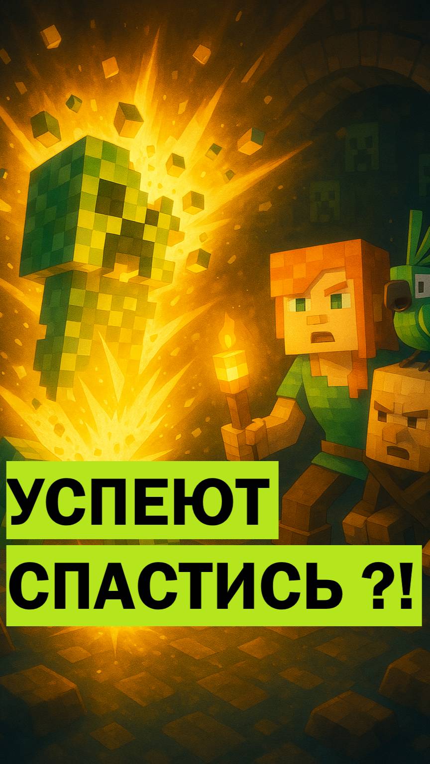 Майнкрафт видео | Cказка на ночь: "Алекс ищет пропавшего Стива"