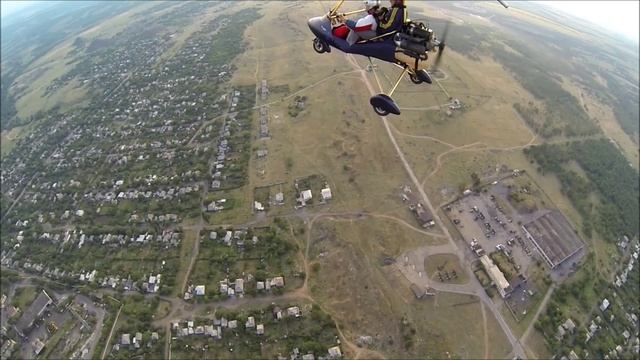 На дельталете к мемориалу на р.Миус ч.1