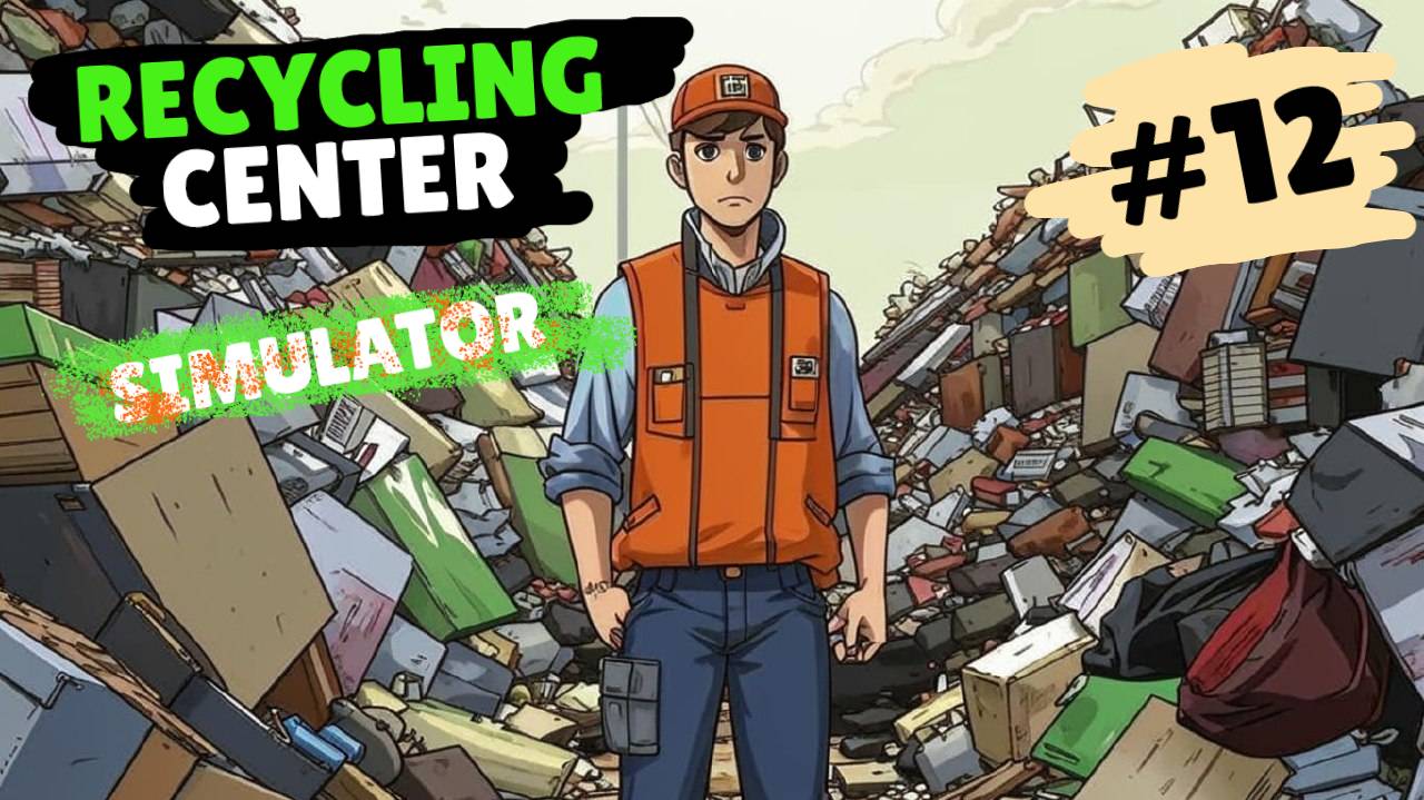 RECYCLING CENTER SIMULATOR #12 ПУТЬ НА ГИБРИДНЫЕ МАШИНЫ