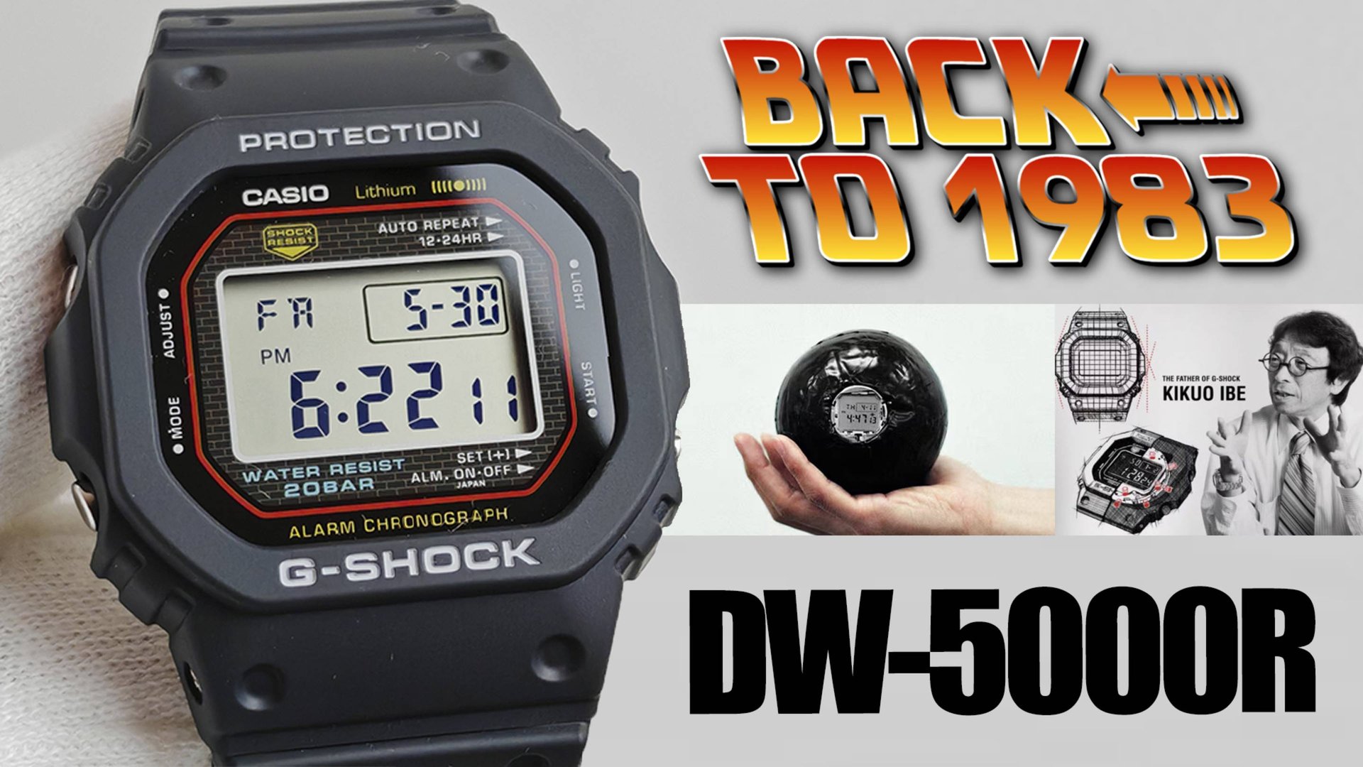 Обзор Casio DW-5000R-1A / возвращение легенды спустя 40 лет / модель 2024 года