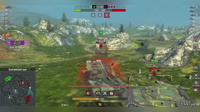 КВ-4Т АРТИЛЛЕРИСТ.Режим "Mad Games".World of Tanks Blitz.