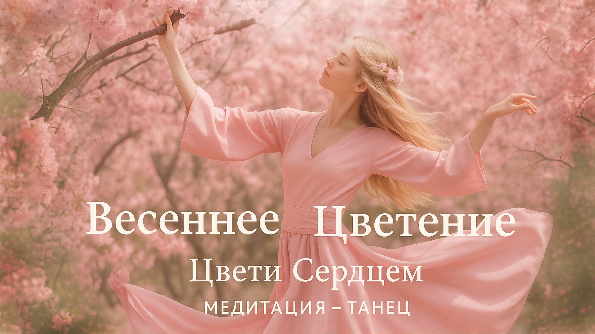 Весеннее Цветение. Цвети Сердцем. Медитация - танец