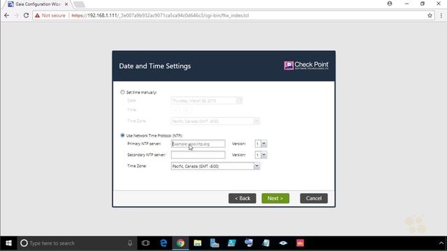 5 Check Point CCSA R80 Initial Installation and Configuration