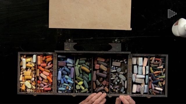 Как грунтовать картон для рисования сухой пастелью? Художник В.Татаринов показывает свои материалы