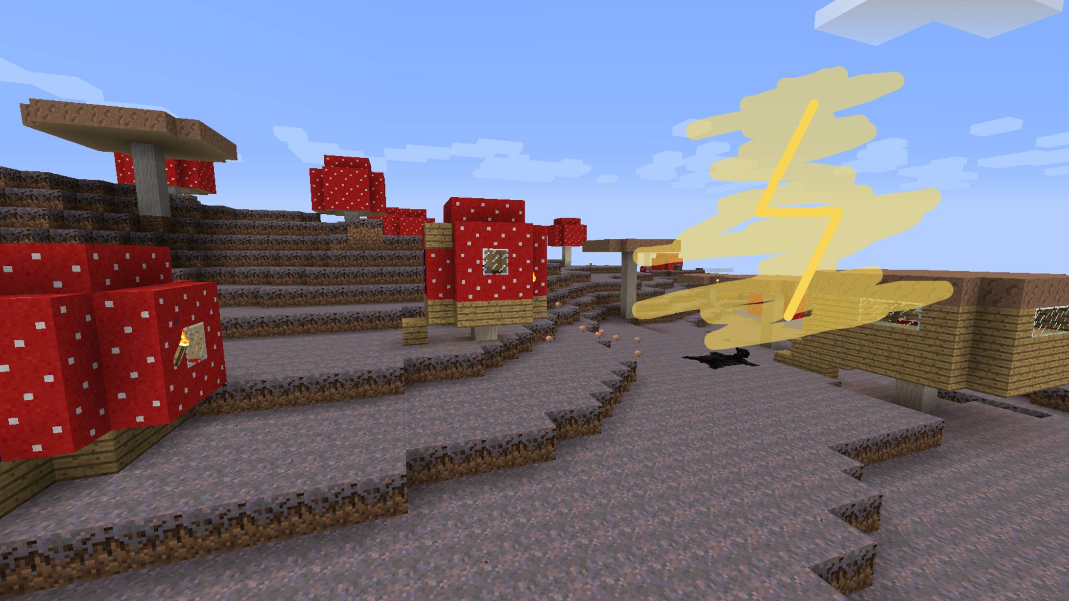 Построил домики на грибочках! Отдыхаем! IvanGora Minecraft.