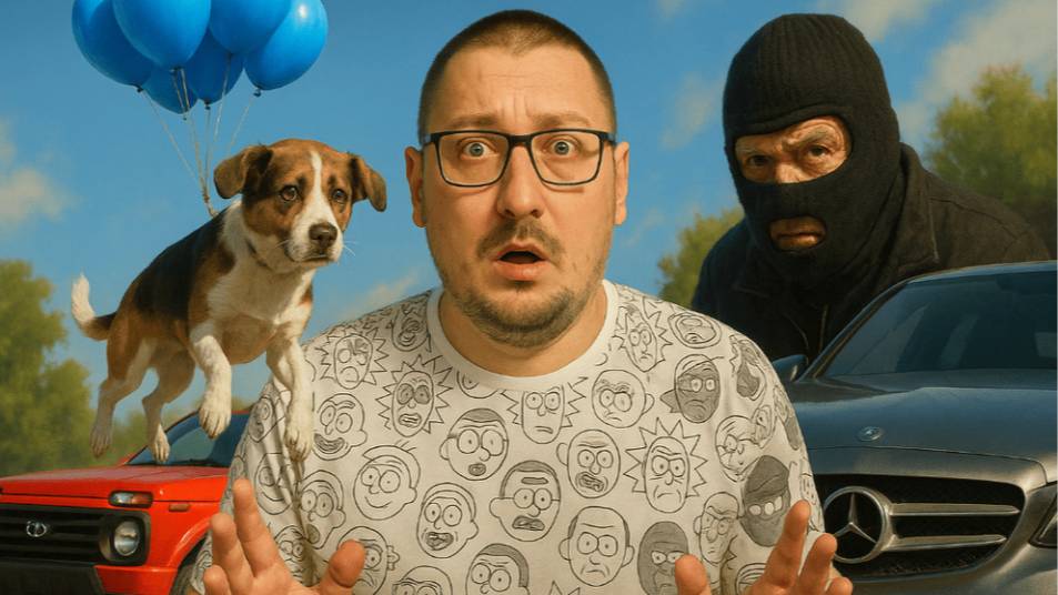 Неполитические новости: В Катаре ,,казнили,, авто // Грабитель на пенсии // Мерседес без звезд