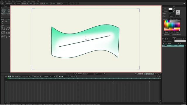 Как покрасить точки и сделать анимированный градиент (Point Colors) в Moho 14 - 1