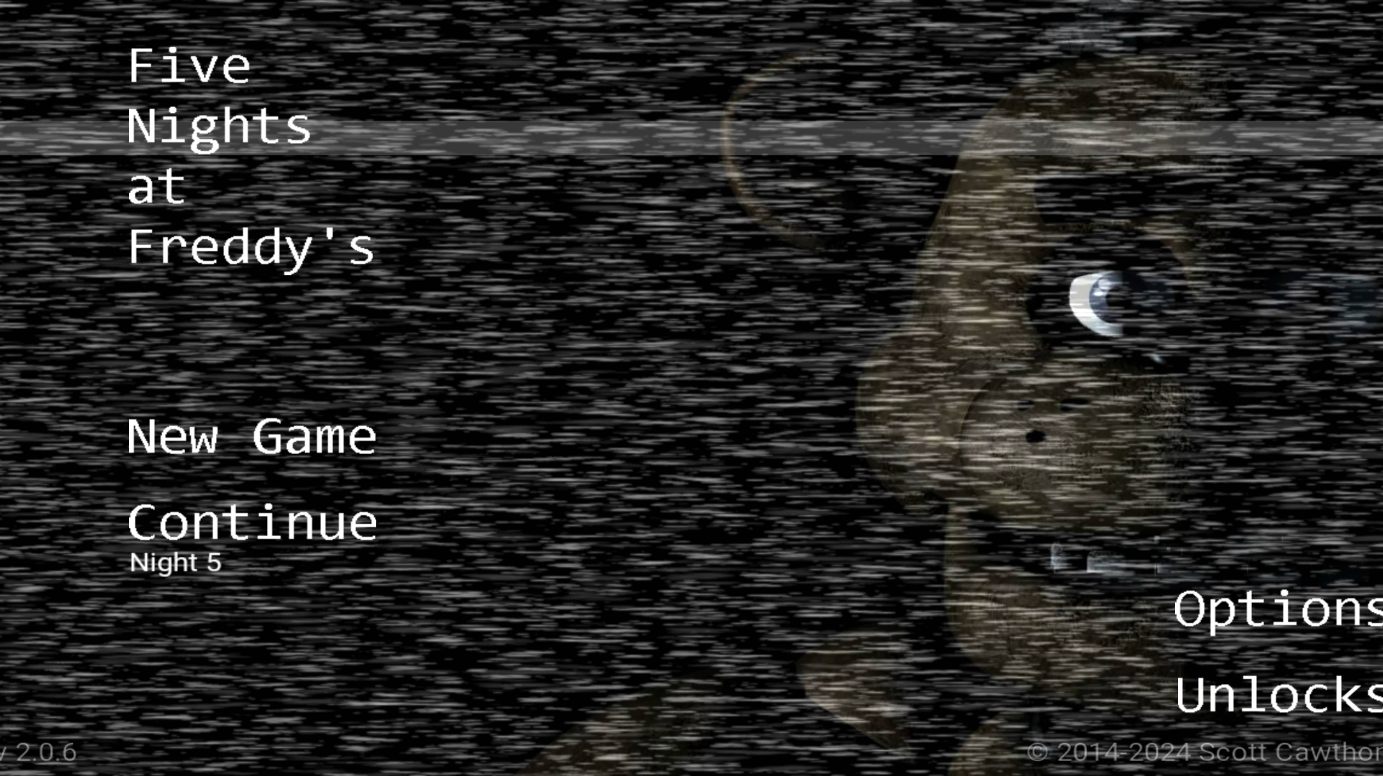 Фнаф1 , 5 ночь .