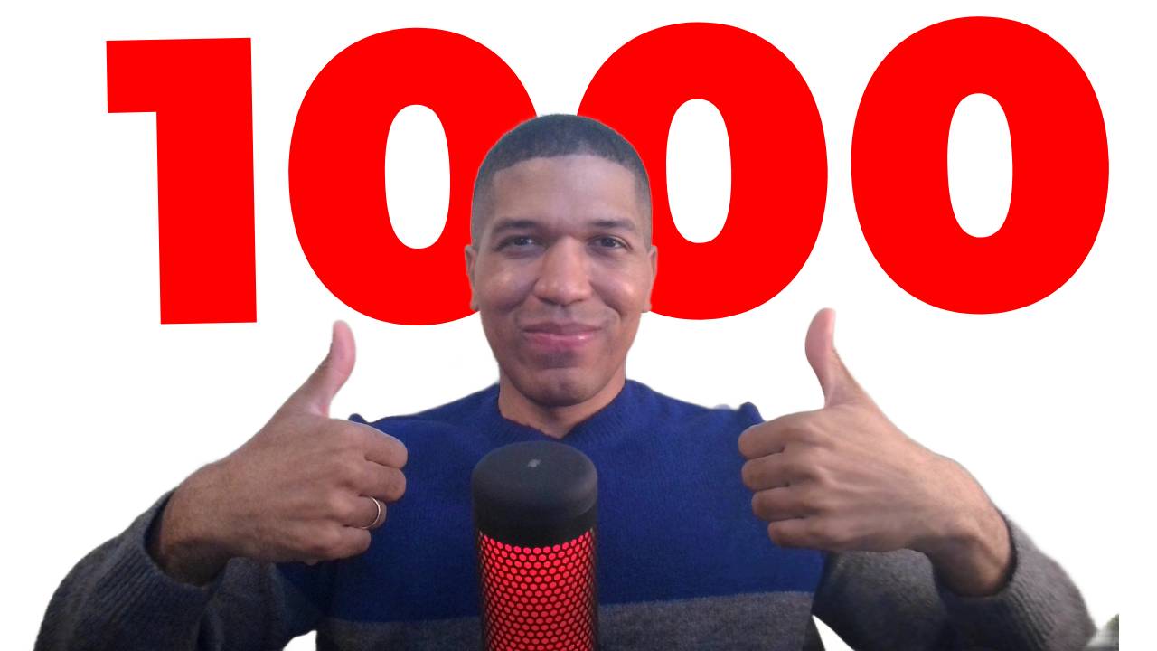 1000 Подписчиков - Mil Suscriptores 🔥 Mil Gracias!