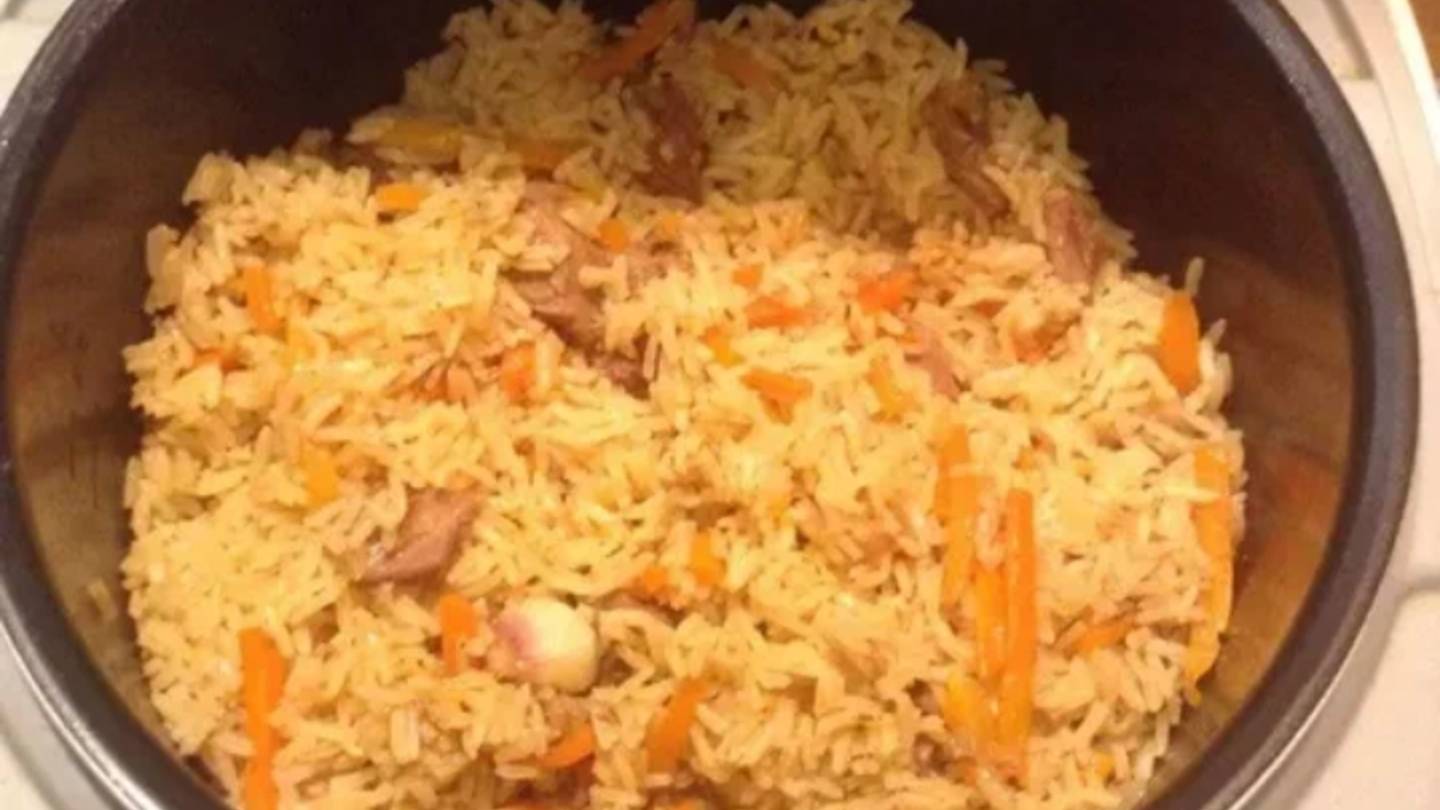 Готовлю обед. Плов со свининой в мультиварке. Самый простой рецепт.