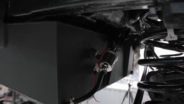 Дополнительный топливный бак алюминиевый 119л BMS для Тойота Ленд Крузер 300