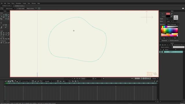 Бесплатный курс по Moho 14 - Урок 18 - Инструменты для заливки (Fill tools)