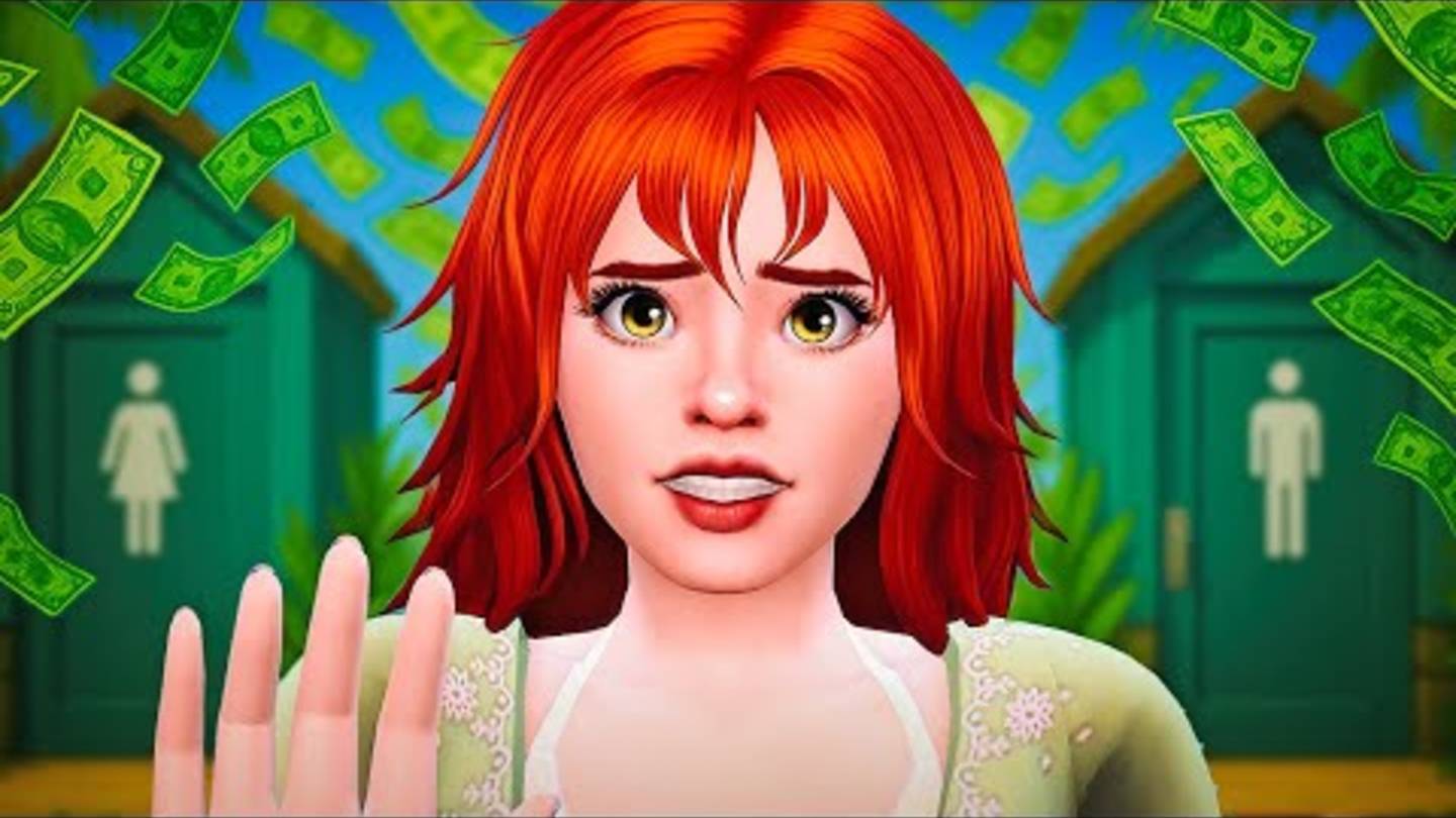 ОБЩЕСТВЕННЫЕ ТУАЛЕТЫ ОТОБРАЛИ ВСЕ ДЕНЬГИ // The Sims 4 Businesses and Hobbies