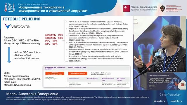 МикроРНК и методы генетической диагностики в диагностике при узлах щитовидной железы