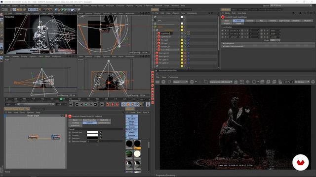 629-21 - Scene lighting (part 3) - Lighting Techniques with Cinema 4D