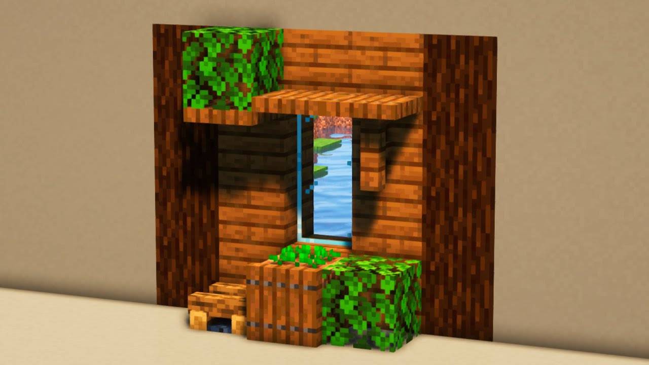Оформление окон в Майнкрафте