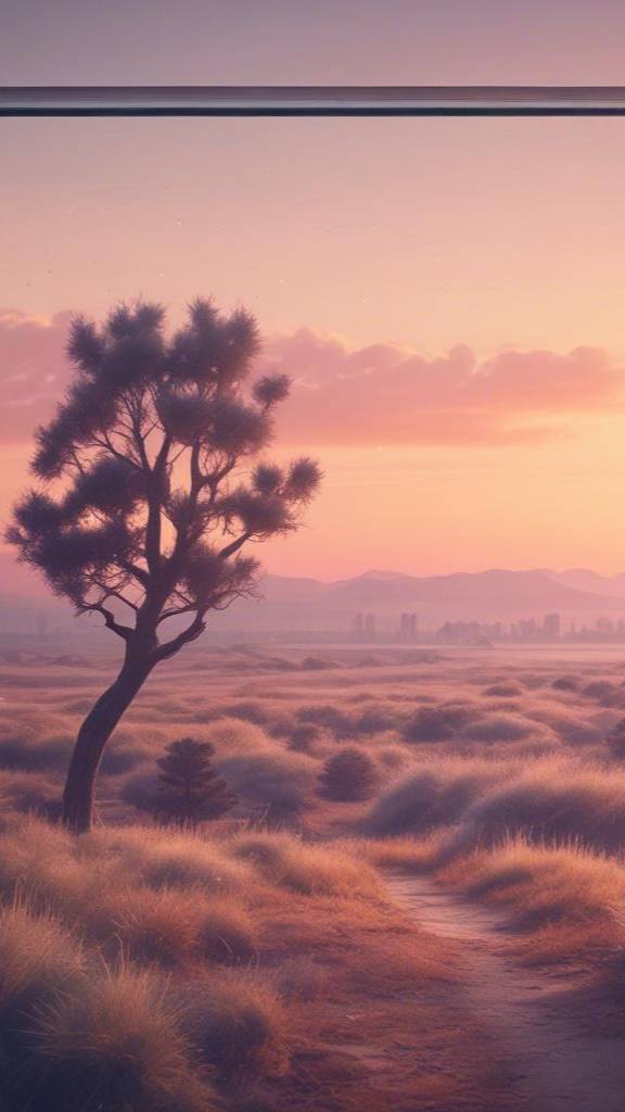 Тихо-тихо скользит рассвет.