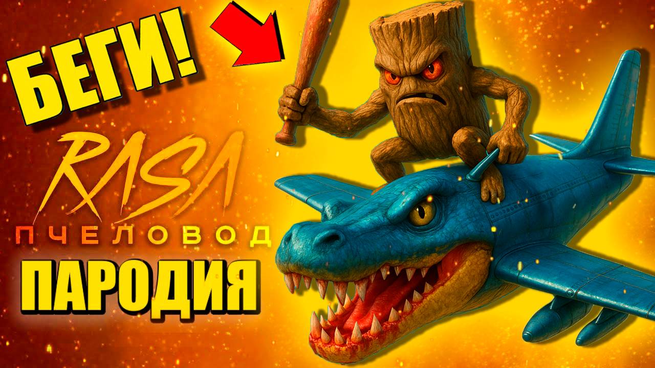 Бомбардиро крокодило против Тунг тунг тунг Саур - песня клип пародия Крипти анимация