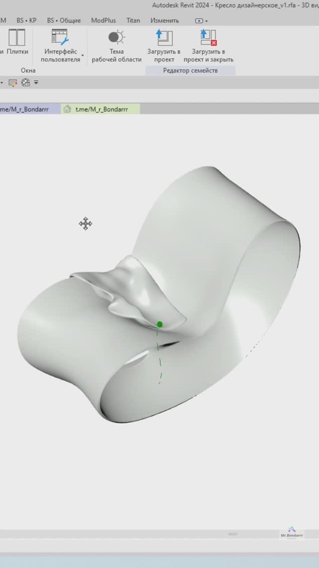 Autodesk Revit: ТГ канал с семействами