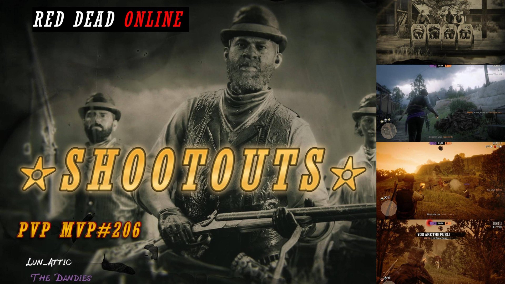 Red Dead Online - PvP MvP #206 Shootout!