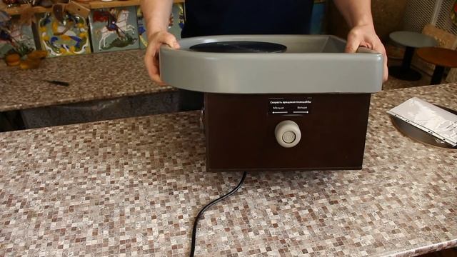 Обзор гончарного круга Никодим-250Н (настольный) - полная версия