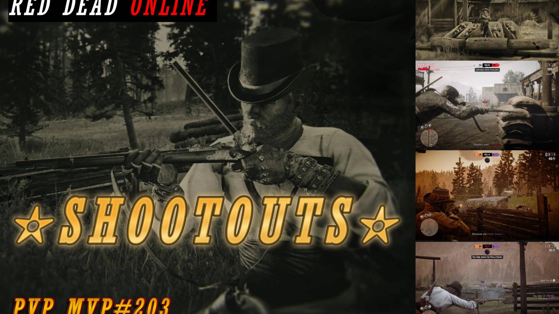 Red Dead Online - PvP MvP #203 Shootouts!