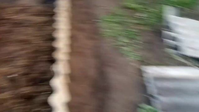 грядка из шифера часть 2