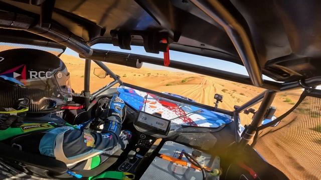 Победа на втором этапе Abu Dhabi Baja Challenge 2024/2025