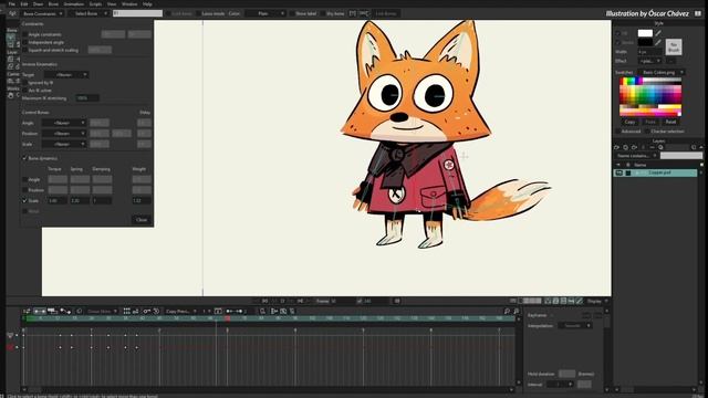 Как пользоваться улучшенной динамикой костей (Dynamic Bones) в Moho 14 - 1