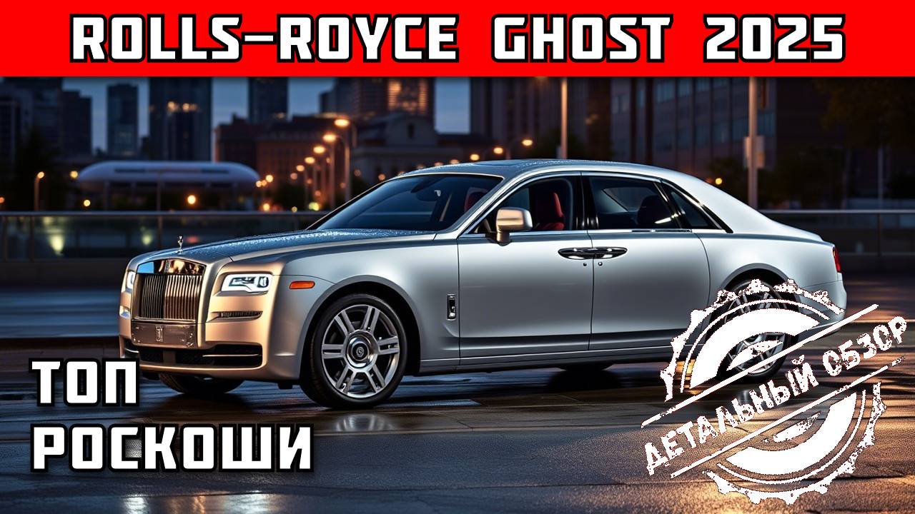 Rolls-Royce Ghost 2025 — ТОП роскоши