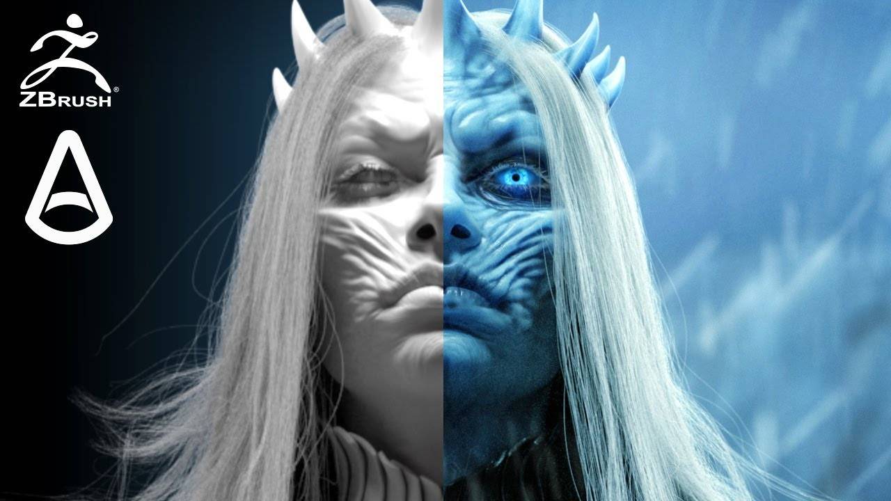 Создание Ночной Королевы в ZBrush + Arnold