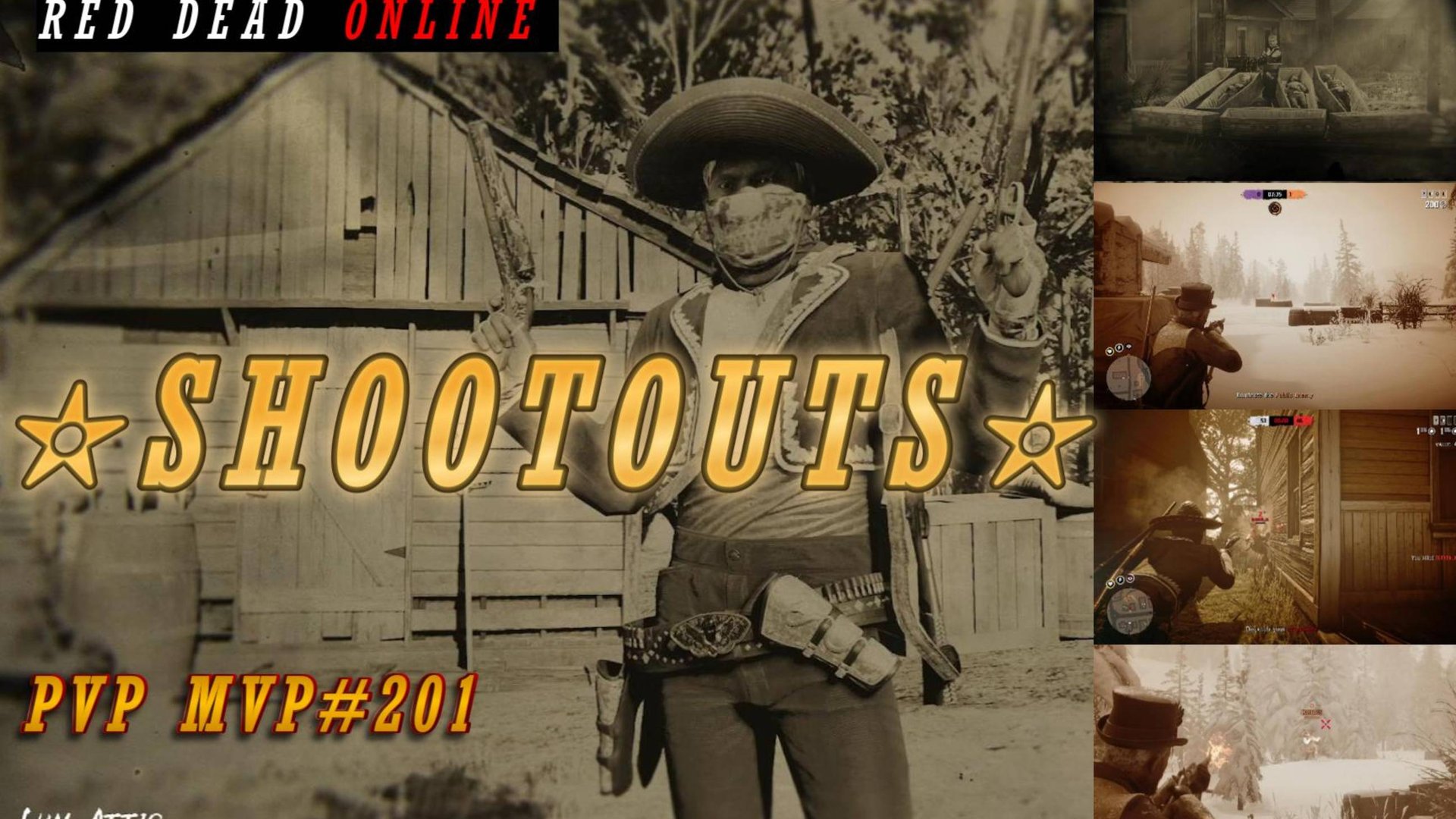 Red Dead Online - PvP MvP # 201 Shootouts!
