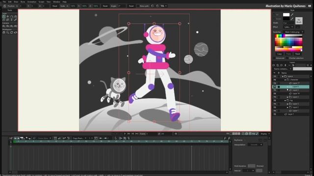 Как добавить SVG файл в Moho 14 (SVG importer) - 1