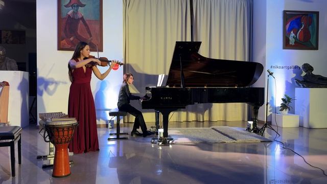 "Противостояние" дуэт для фортепиано и скрипки. Гаврилов Т.